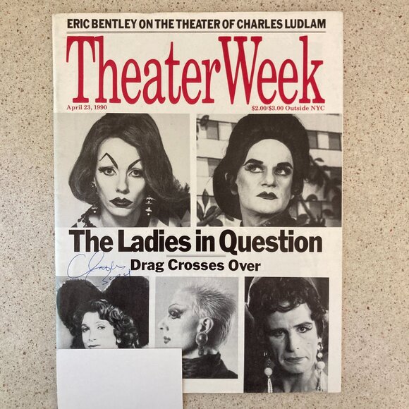Theater Week Magazine | Other | Charles Busch Signed Theater Week ...